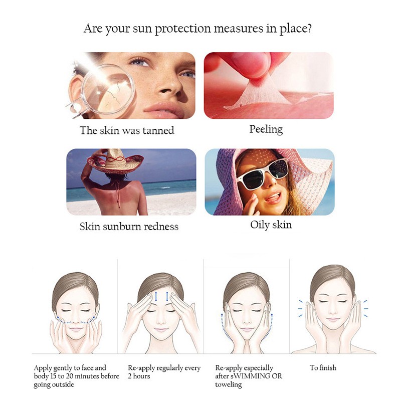 SPF50+ PA+ Beauty Product UV Sun Treatment Intensive Tinted Mineral Spf ...