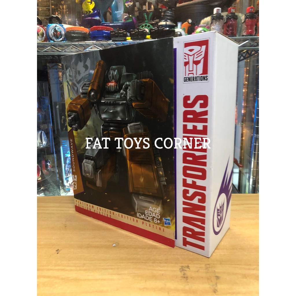 Transformers Platinum Series Masterpiece MP Soundwave Year of the Goat ...