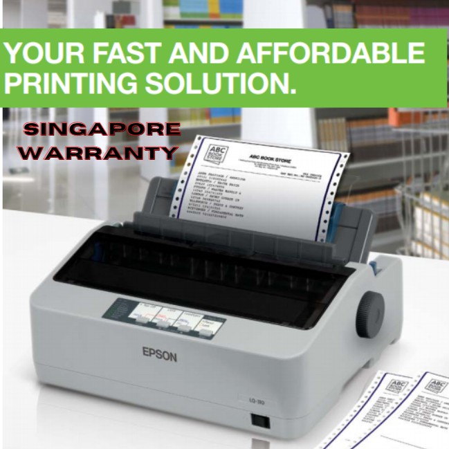 Epson LQ-310 24-pin Dot Matrix Printer - Epson Singapore Direct Warranty . LQ310, LQ 310 ...