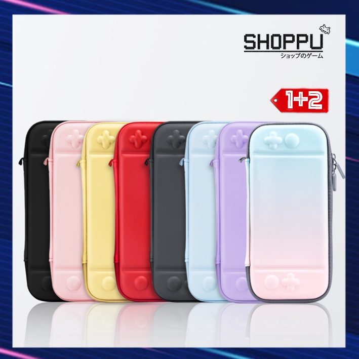 [1+2] Nintendo Switch Case Gradient Cover Hard Colorful Casing ...