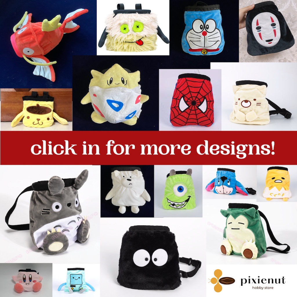 Handmade Chalk Bag for Rock Climbing. Cute Bouldering Chalk Bucket ...