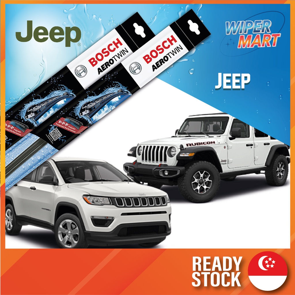 Bosch Aerotwin Car Wiper Set Jeep Models | Compass Gladiator Renegade ...