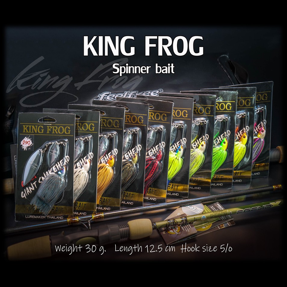 Spinnerbait KING FROG SPINNER BAIT | Shopee Singapore