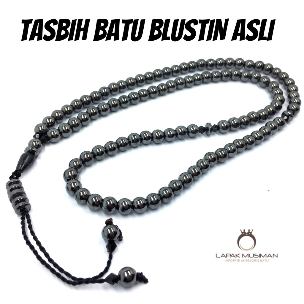 Original Natural Blustin Health Stone Prayer Beads 99 Items | Shopee ...