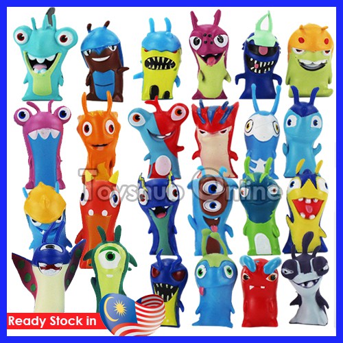 TOYSHUB Slugterra Elemental Slug Thundra Zippy Doubley Beatbox Action ...
