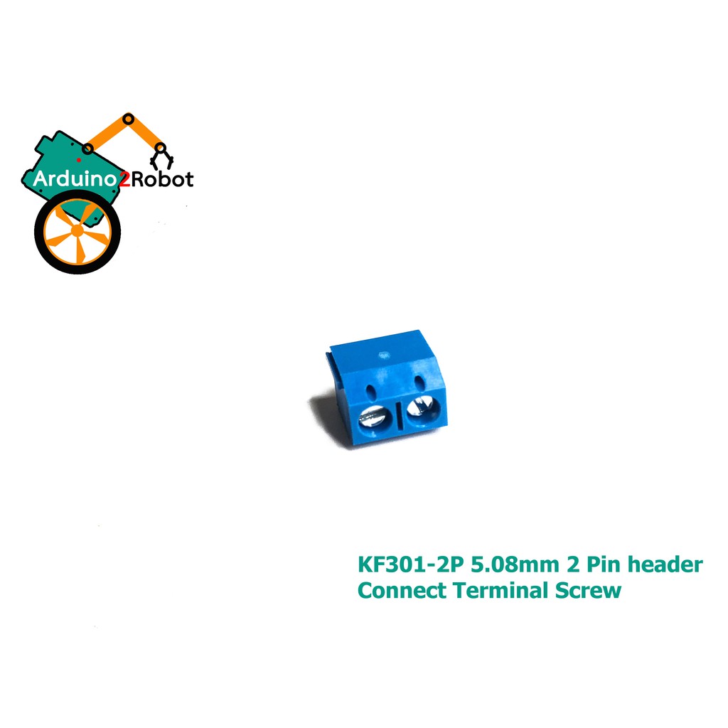 Screw Terminal Block Connector KF301-2P 5.08mm 2 Pin | Shopee Singapore