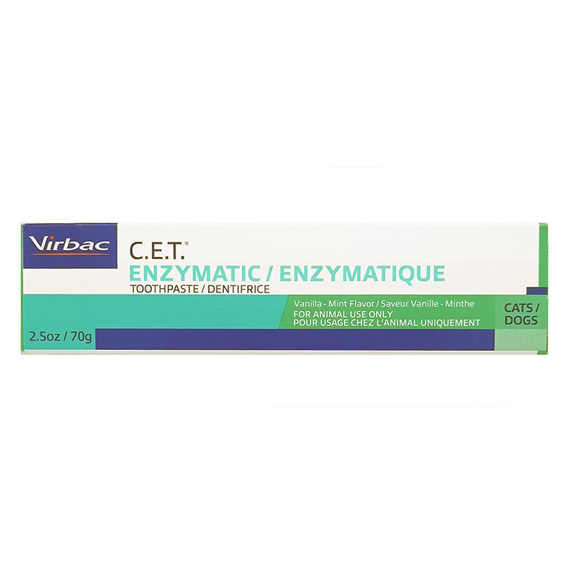 Virbac C.E.T. Enzymatic/Tartar Control Dog Toothpaste 70g | Shopee ...