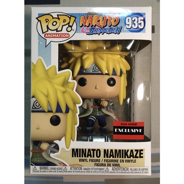 Naruto Shippuden- Minato Namikaze AAA Anime Exclusive (Funko Pop ...
