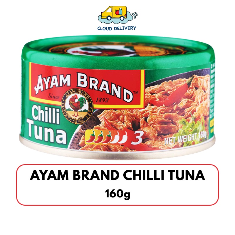 Ayam Brand Chilli Tuna 160g - Level 3 | Shopee Singapore