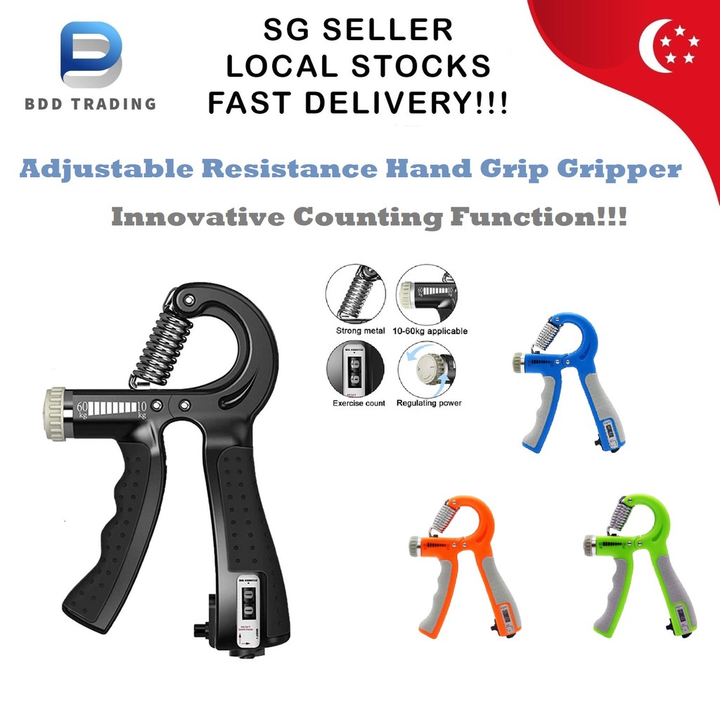 👍CHEAPEST!!!👍 Adjustable Resistance Hand Grip Gripper Wrist Arm Finger ...