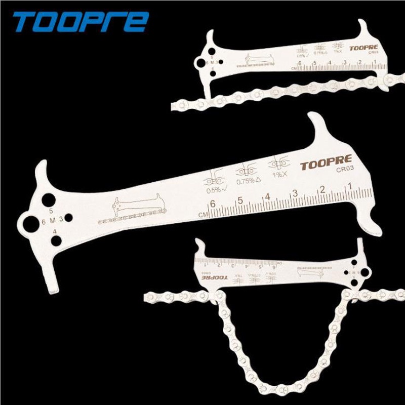 TOOPRE MTB Chain Wear Indicator Three-in-one Chain Measurement Checker ...