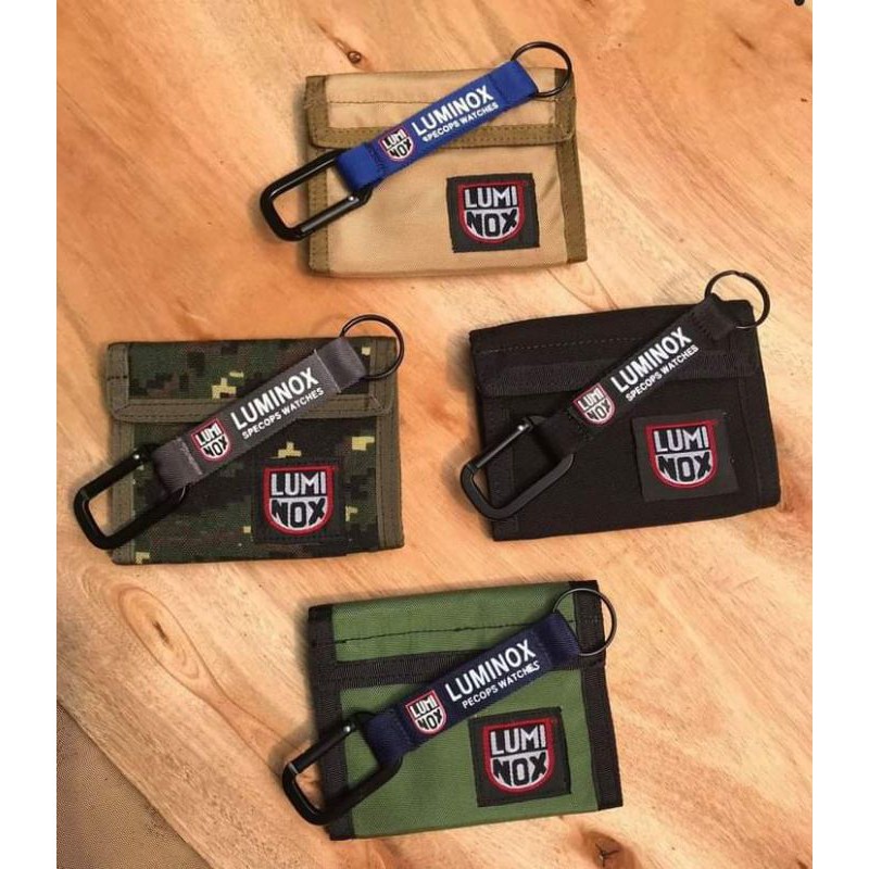 Luminox Trifold Wallet + Keychain | Shopee Singapore