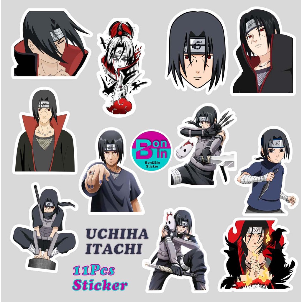 Naruto - Itachi Uchiha Anime Stickers | Shopee Singapore
