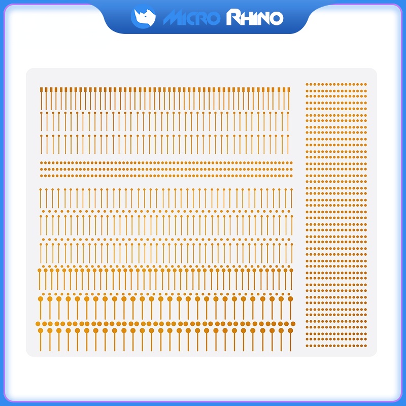 RELIFE RL-007GA Dot Repairing Solder Lug Spot Soldering Pad 1400 Dots ...