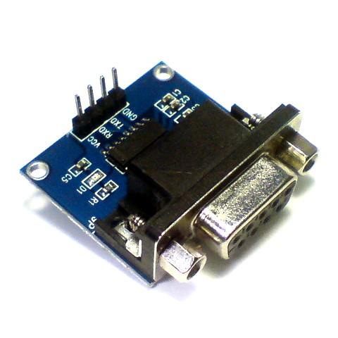 RS232 to TTL Converter IC MAX3232 Max232 Serial Port Converter Module ...