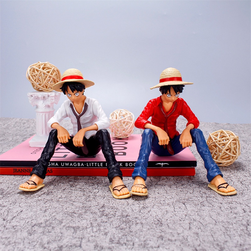 (Ready Stock) One Piece Figure Sitting Luffy Figure Shirt Photographist ...