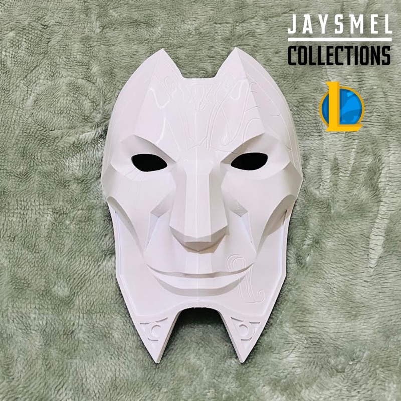 Jhin Mask | League of Legends | Mask | Cosplay | Costume | Halloween ...