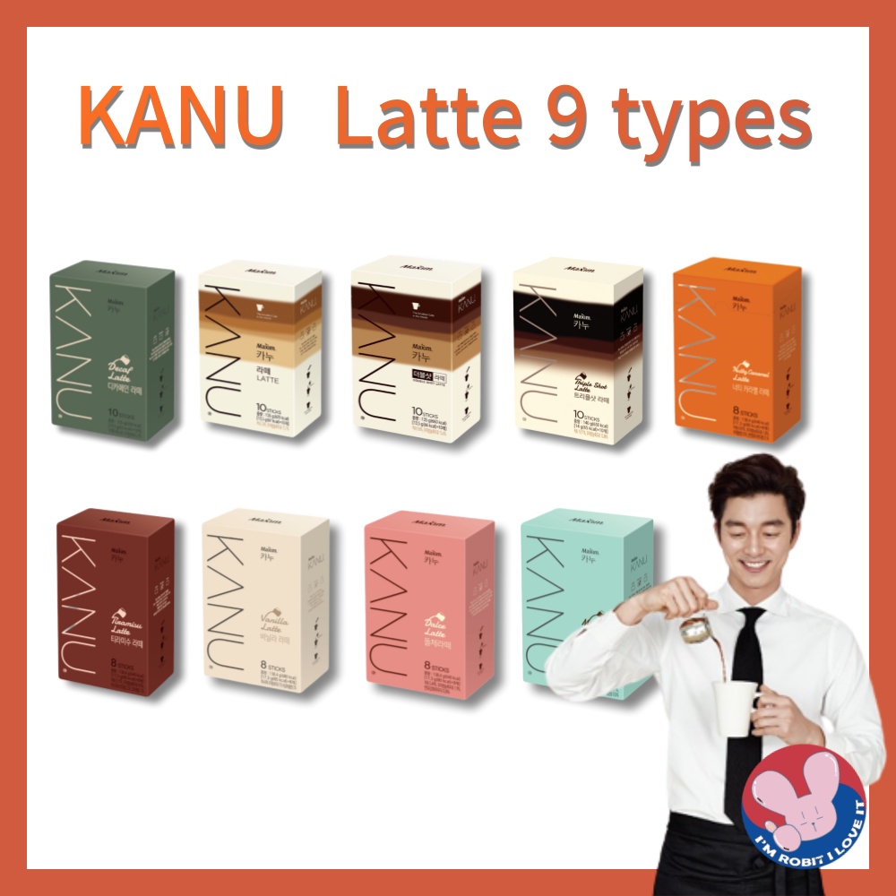 [Maxim] Kanu latte Collection instant coffee / kanu coffee / maxim ...