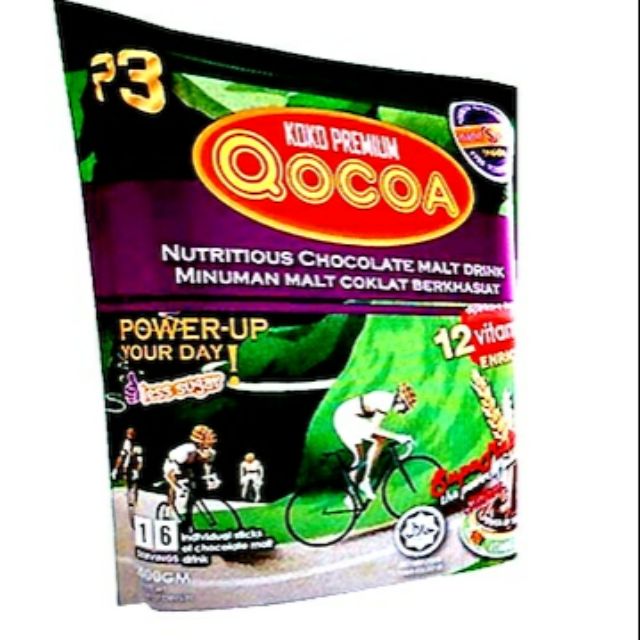 | Low Calorie 100% Premium Qocoa Chocolate Malt | P3 Qocoa No Sugar ...