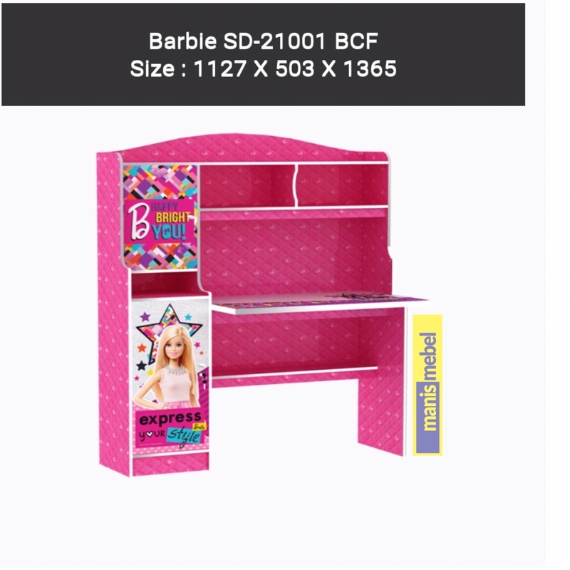BARBIE CHARACTER STUDY TABLE / BARBIE STUDY TABLE / CHARACTER STUDY ...