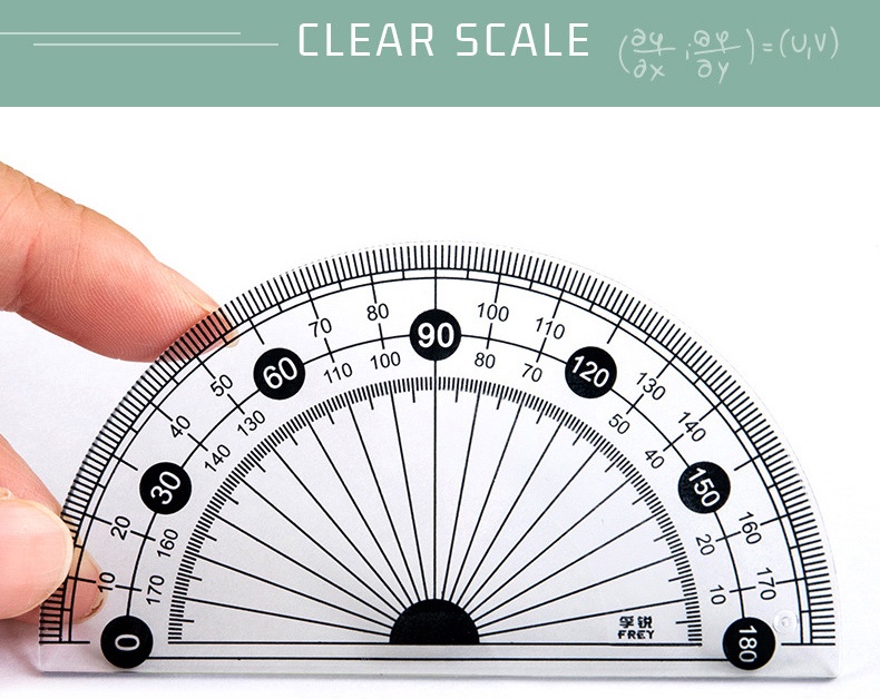 7Pcs/lot Ruler Set Kawaii Geometric Drawing Eraser Kit Back To School ...