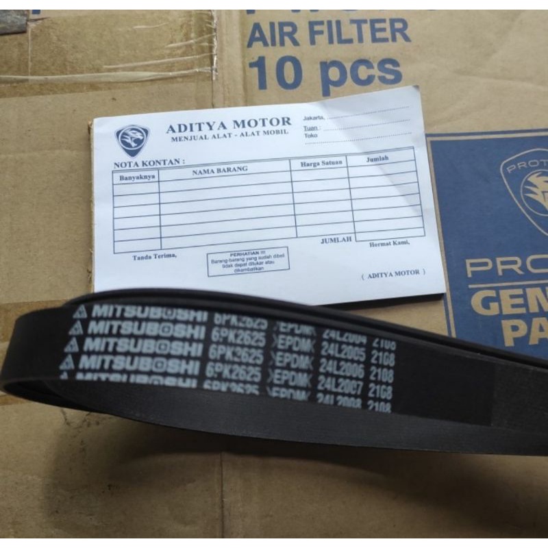 Fan belt van belt v-belt fan belt Mitsubishi delica lancer ex 6PK 2625 ...