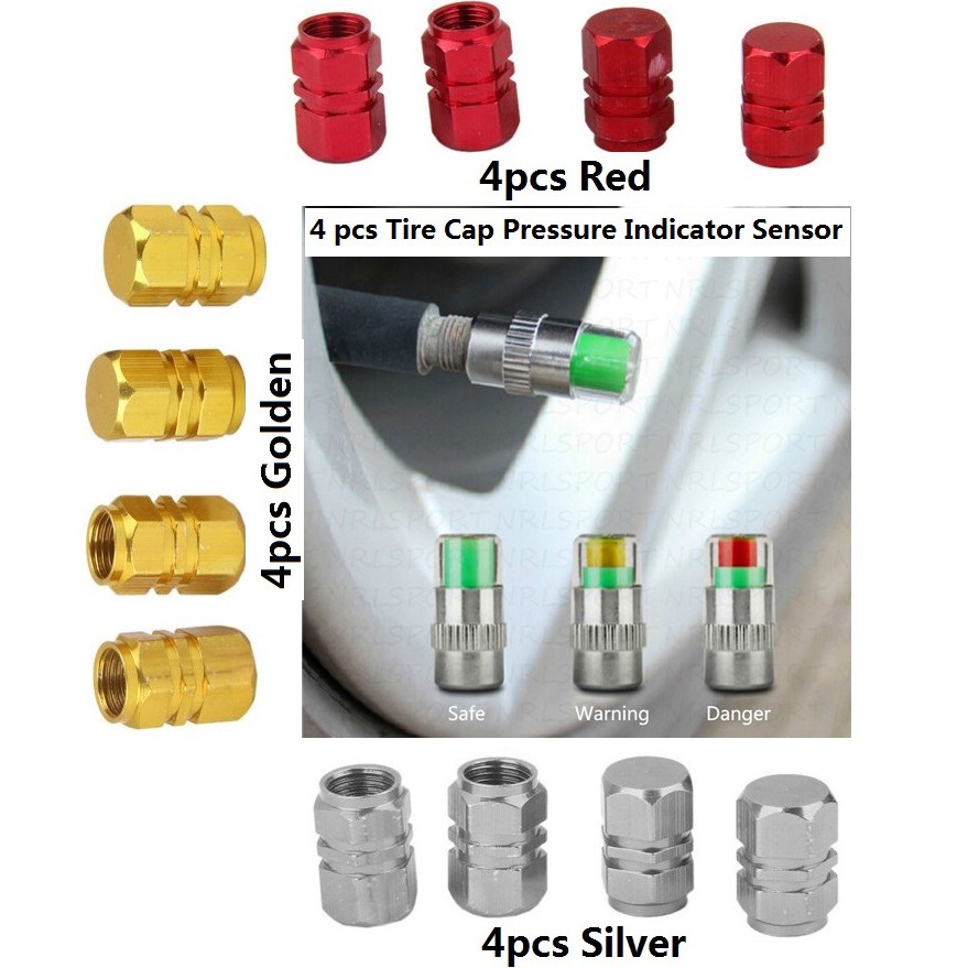 Tire Wheel Rims Stem Air Valve Caps Tyre Cover Car Truck | Shopee Singapore