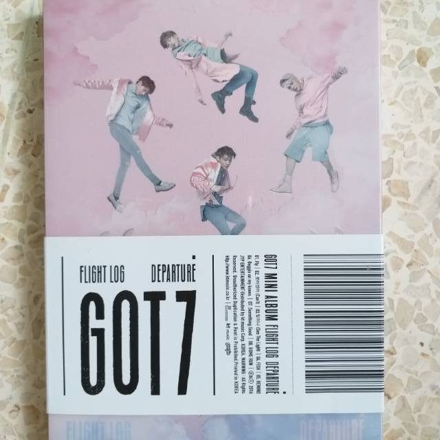 Mini album Got7 Flight Log: Departure (Rose Quartz Version) | Shopee Singapore