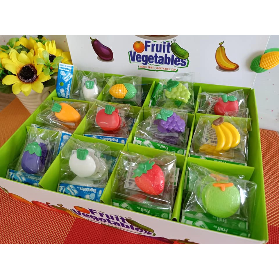 𝐏𝐕𝐂 𝐕𝐞𝐠𝐞𝐭𝐚𝐛𝐥𝐞𝐬 🍇🥦& 𝐅𝐫𝐮𝐢𝐭𝐬 𝐌𝐞𝐦𝐨/𝐏𝐚𝐩𝐞𝐫 𝐂𝐥𝐢𝐩𝐩𝐞𝐫 | Shopee Singapore