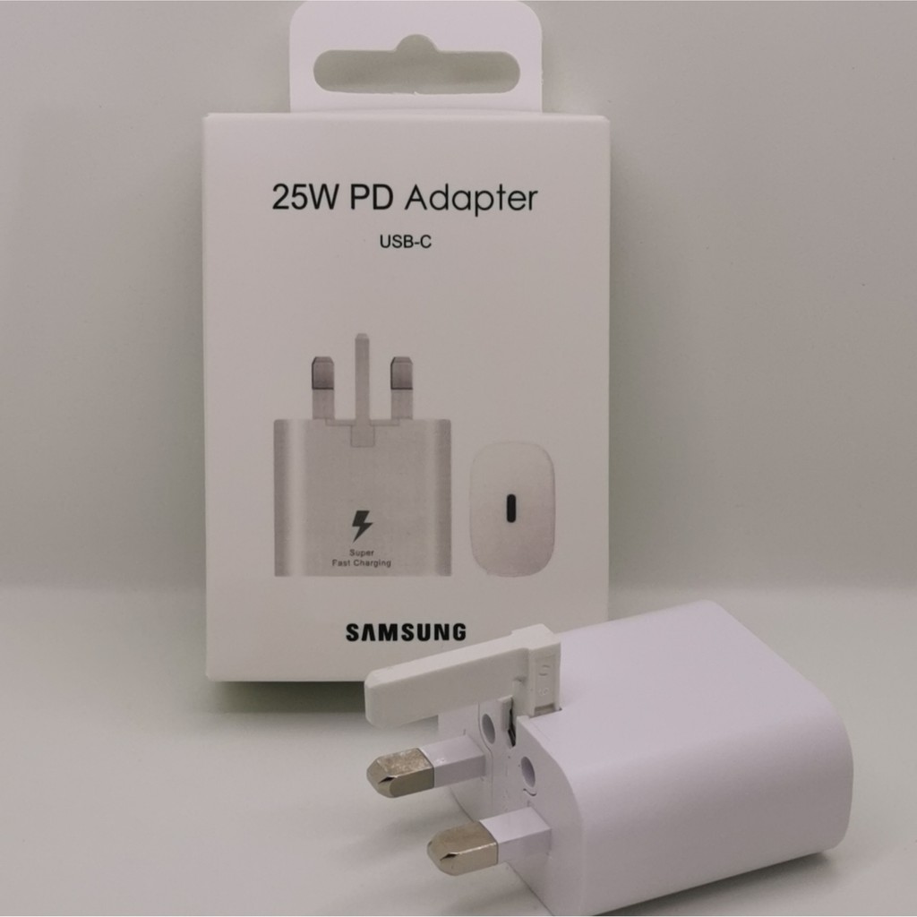 Samsung Super Fast Charging Adapter 25W Charger for Note 10 S20 Note 10 ...