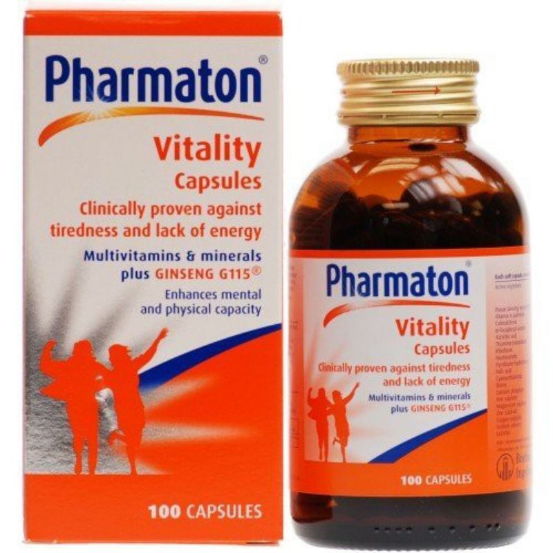 Pharmaton Vitality Capsules (100's/30's) | Shopee Singapore