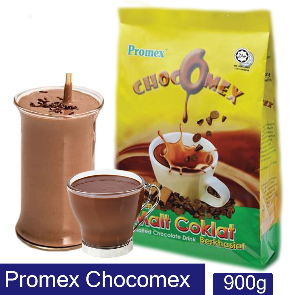 Promex Chocomex Malted Chocolate Drink 900g cocoa powder minuman coklat ...