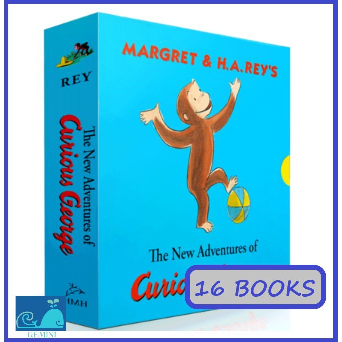 👉[SG READY STOCK] [16 BOOKS] The Adventures of Curious George by ...