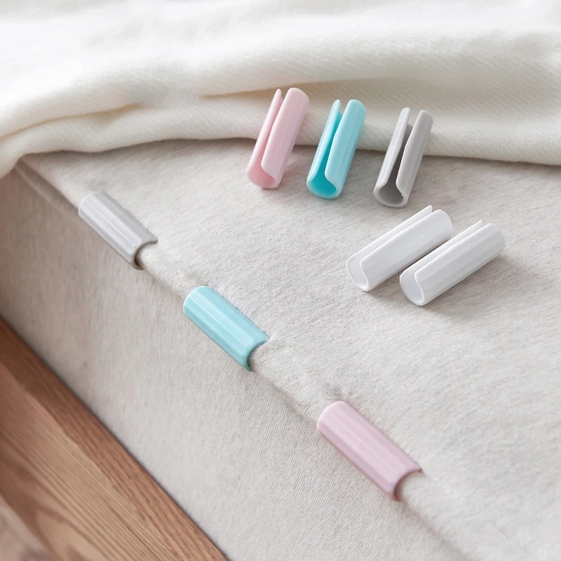 [Featured]10pcs Bed Sheet Clips Bed Sheet Fasteners/Plastic Slip ...
