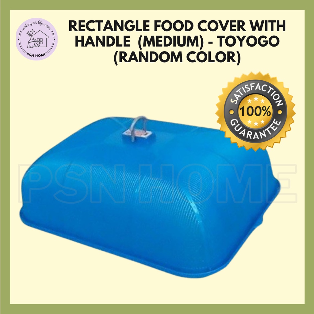 TOYOGO Rectangle Food Cover with Handle Penutup Makanan 42cm | Shopee ...