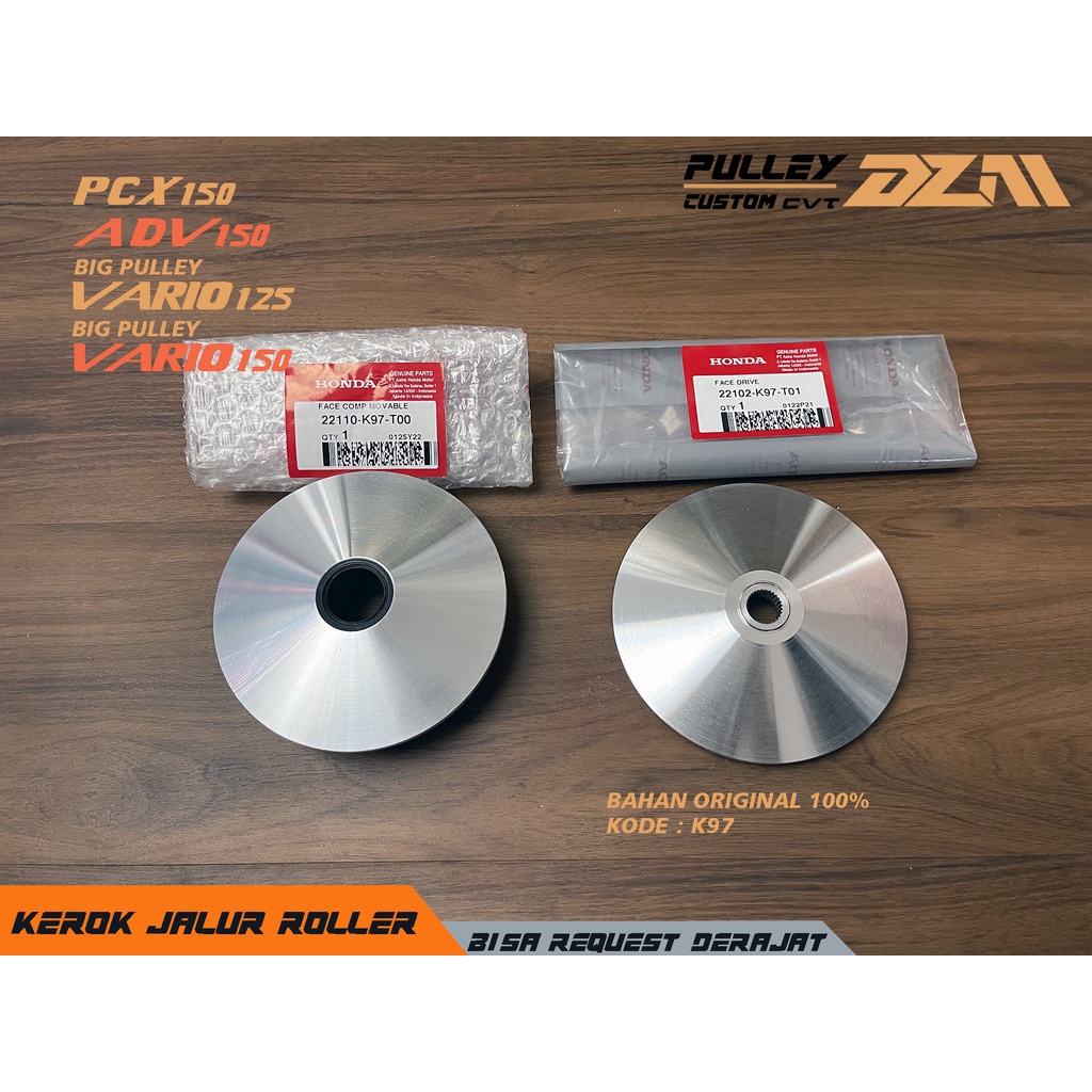 Pulley Pully Custom Pulley Home Roller Roller CVT PCX 150 K97 LOKAL ADV ...
