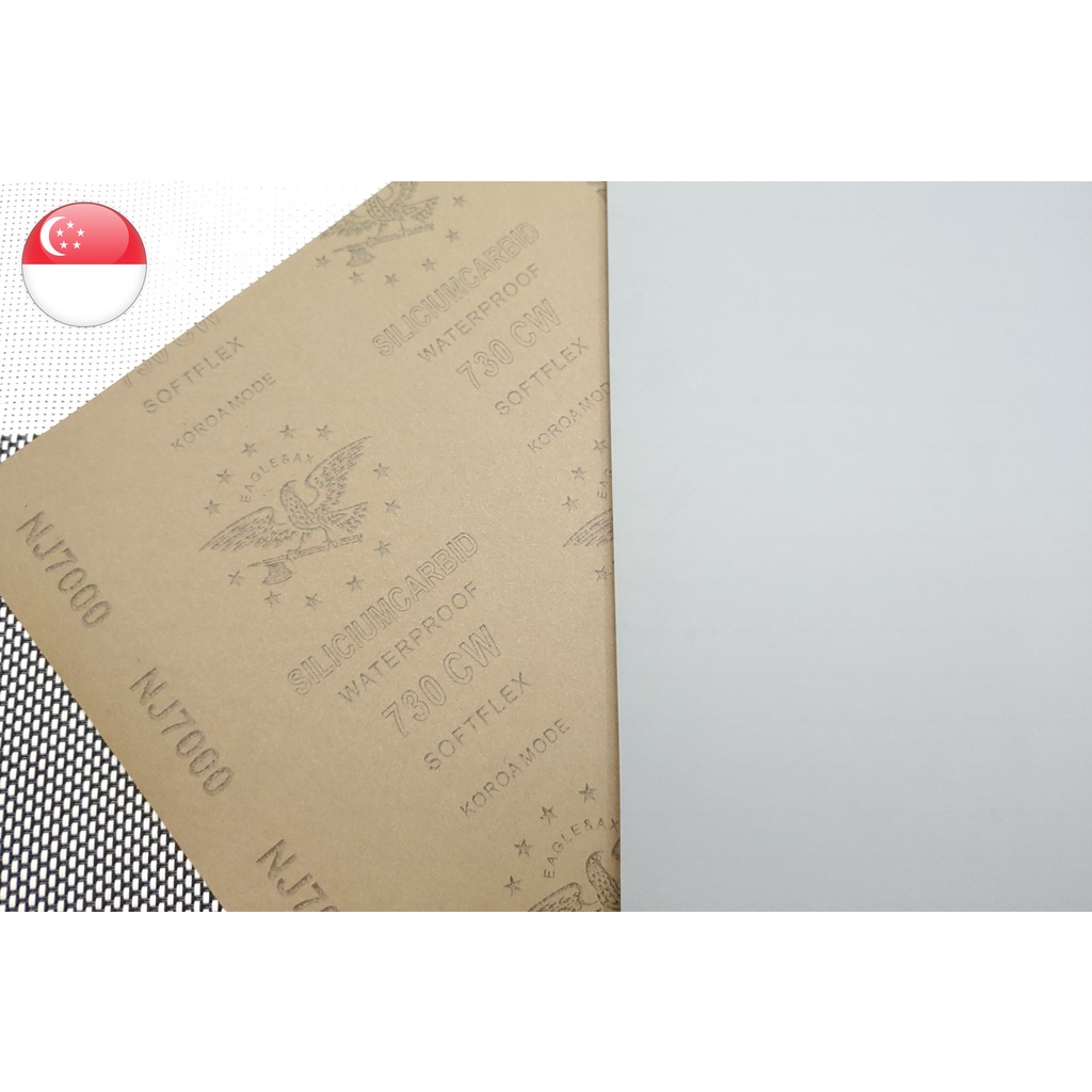 Eagle Brand Abrasive Sand Paper Sandpaper for Resin Metal Wood Sanding ...