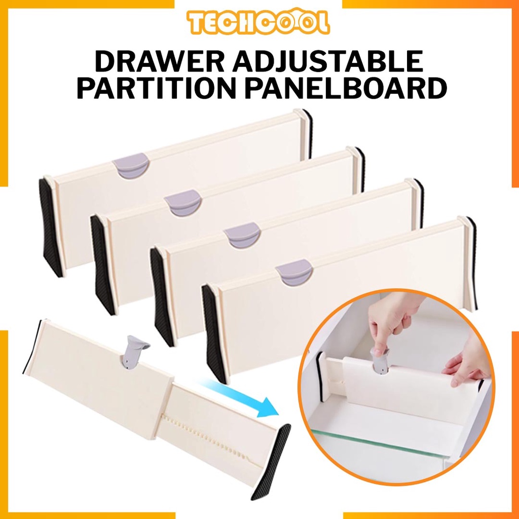 4pcs/set Drawer Adjustable Partition Panelboard Cabinet Board | Shopee ...