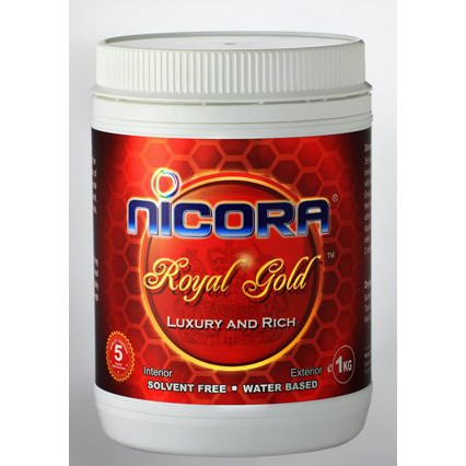 Nicora Royal Gold Paint 1kg | Shopee Singapore