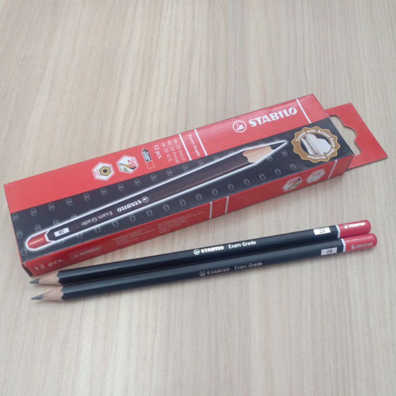 Stabilo Exam Grade 2B pencil (1pcs) | Shopee Singapore