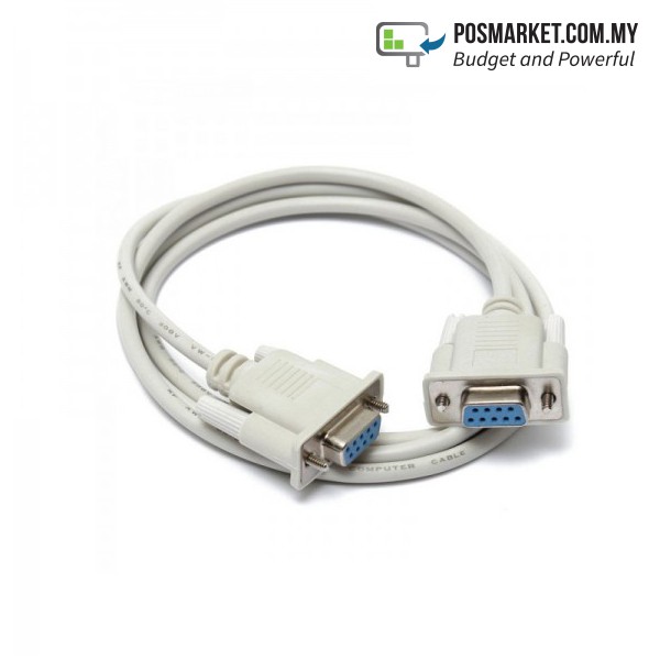 Kabel Serial RS232 DB9 9 Pin Betina ke Betina (Serial RS232 DB9 9 Pin ...