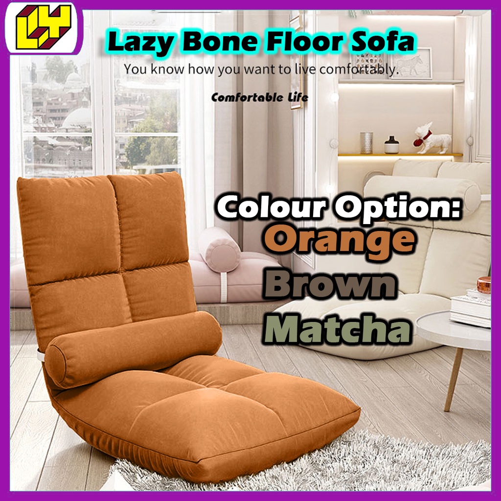 Lazy Foldable Sofa Without Legs Tatami Bed Backrest Chair Bedroom ...