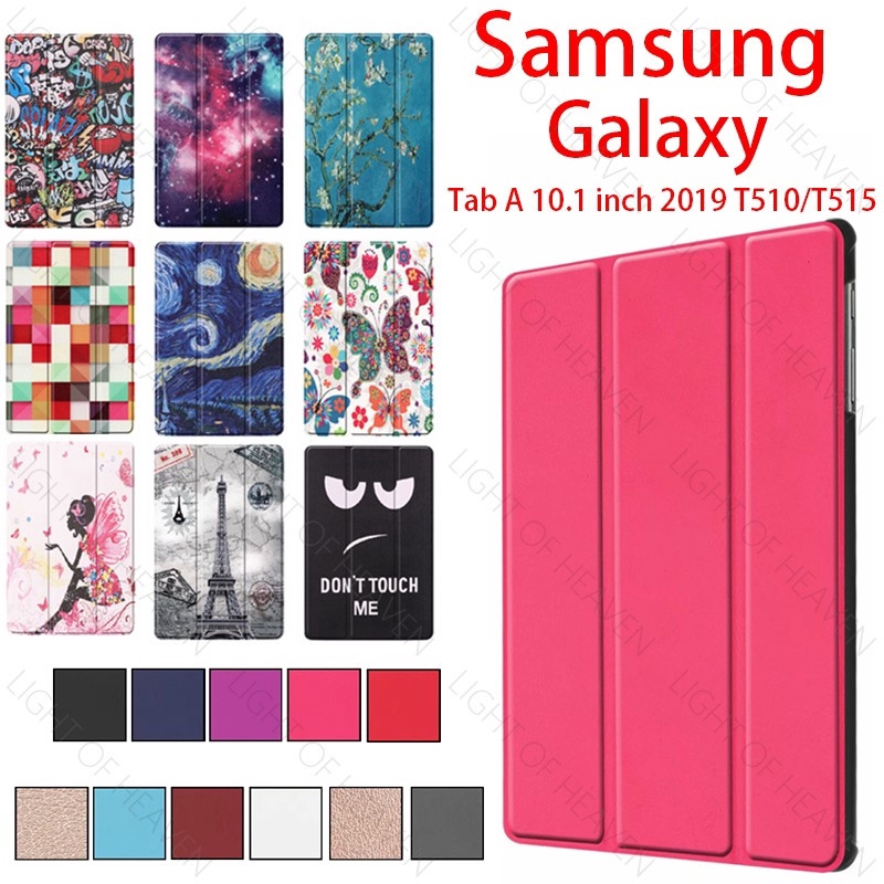 Samsung Galaxy Tab A 10.1 2019 T510 T515 Smart PC Cover Slim Leather ...