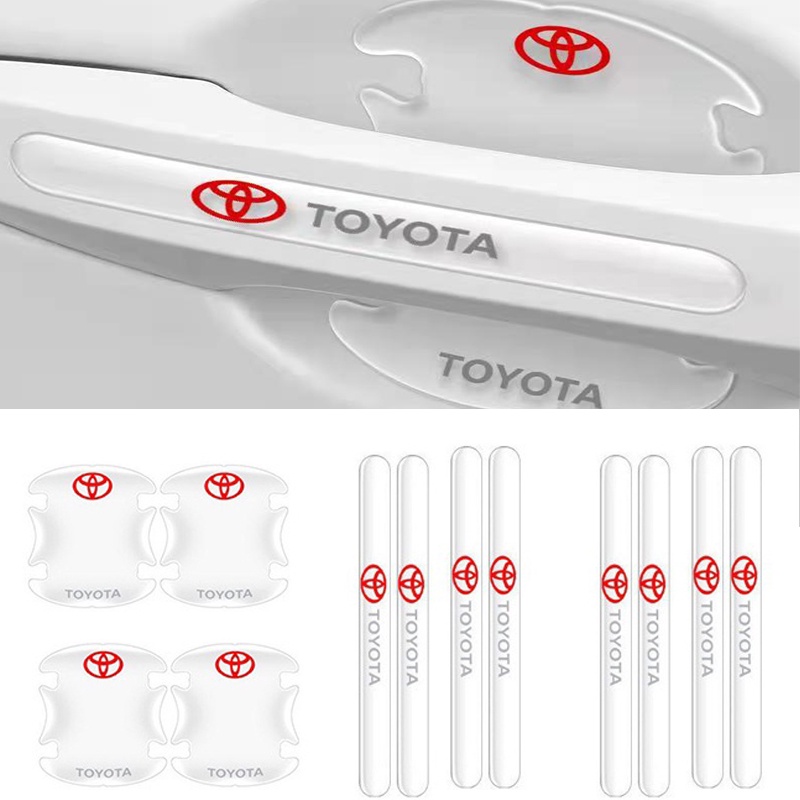 [Ready Stock] 12pcs/set Toyota High Quality Car Door Handle Protection ...