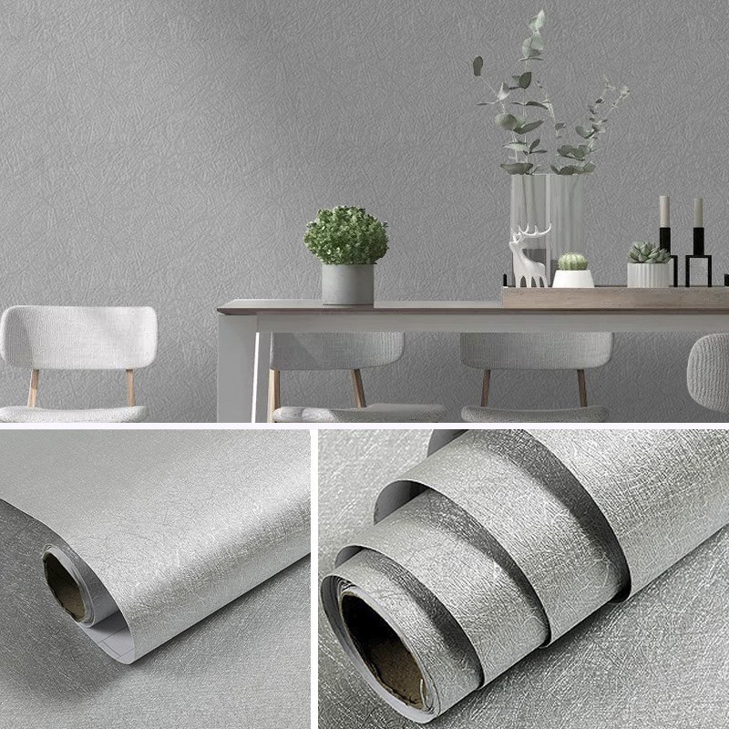 10M X 45CM PVC Wallpaper Self Adhesive Waterproof Silk Walls Sticker ...