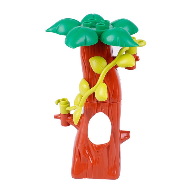 Compatible with Lego Duplo Diy Tree Flower Grass Large Particle ...