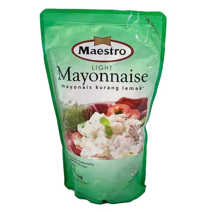 Maestro LIGHT MAYONAISE 1KG / MAYONES / MAYONNAISE 1 KG | Shopee Singapore