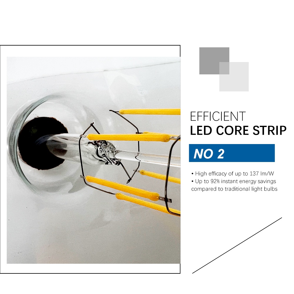 Megaman LED Filament Candle C35 4W/5.3W (DIM) E14 2700K Warm White For ...