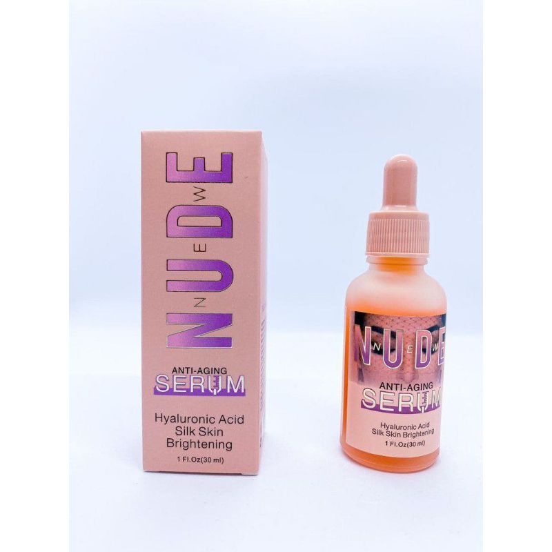 HUDA NUDE ANTI AGING HYALURONIC SERUM SILKY SMOOTH SKIN | Shopee Singapore