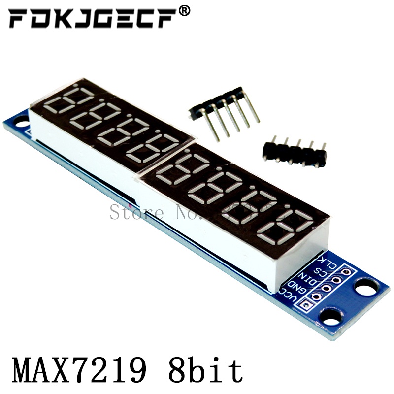TM1637 4 Bits / TM1638 / MAX7219 8 bit Digital LED Display Module 7 ... TM1637 4 Bits / TM1638 / MAX7219 8 bit Digital LED Display Module 7 ...